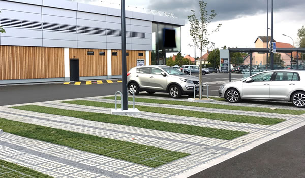 What is the solution for a sustainable and aesthetic commercial parking ...